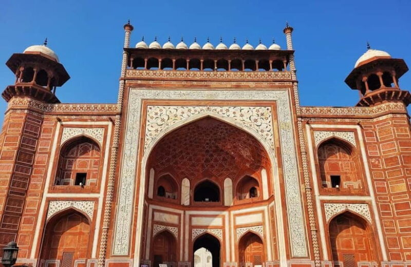 From Delhi: Taj Mahal Sunrise Tour w/ Elephant Conservation - End of the Tour: Return to Delhi