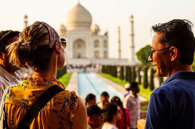 From Delhi: Taj Mahal Sunrise Tour with Elephant SOS Center - The Sum Up