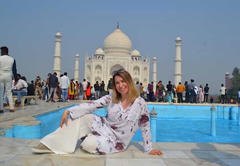 From Delhi:Sunrise Taj Mahal Trip with Elephant Conservation - Exploring Agra Fort
