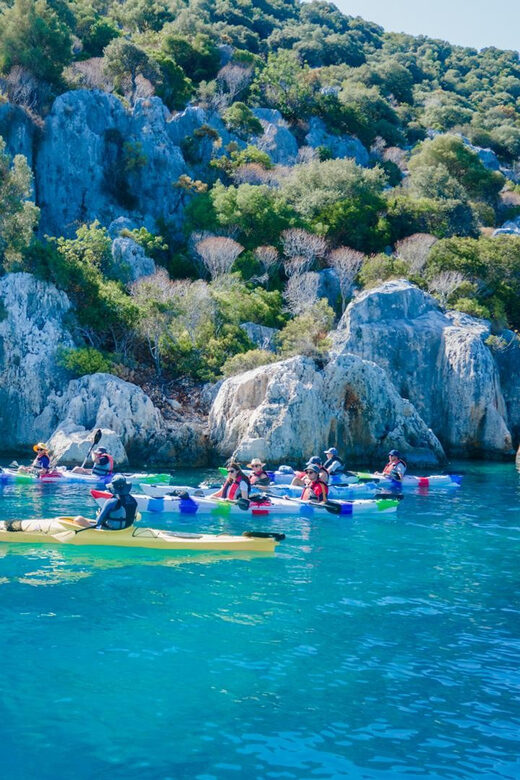 From Demre: Guided Kekova Sea Kayaking Tour - Detailed Breakdown of the Itinerary