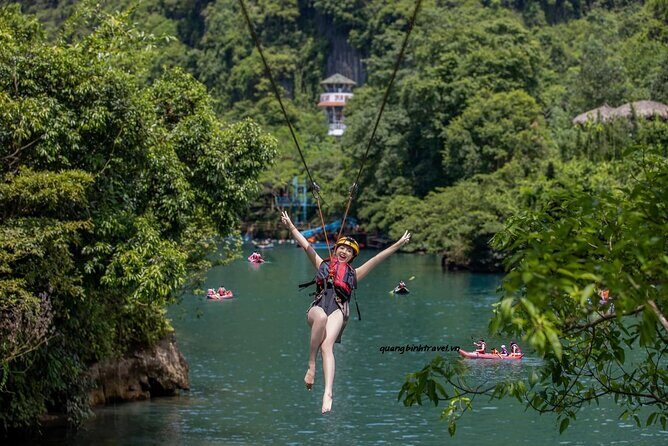 From Dong Hoi: Paradise Cave and Zipline Dark cave full day tour - Discovering the Wonders of Paradise Cave
