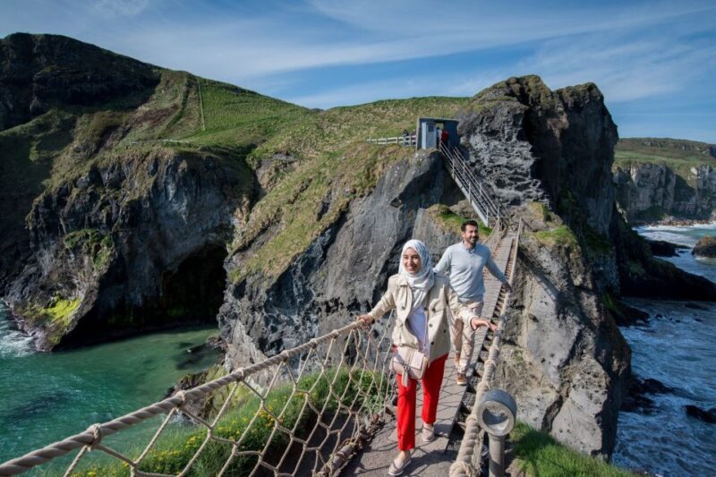 From Dublin: Belfast and Giant's Causeway: 2-Day Guided Tour - Transportation, Guides, and Logistics