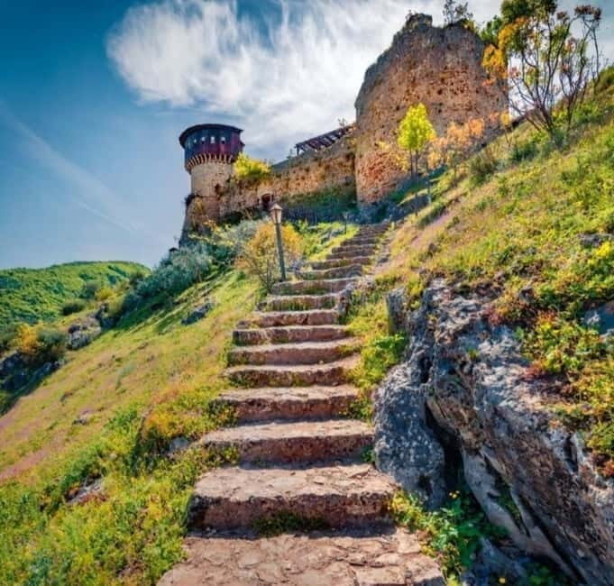 From Durres/Tirana: Zip Line, Petrela Castle, and Waterfall - The Sum Up