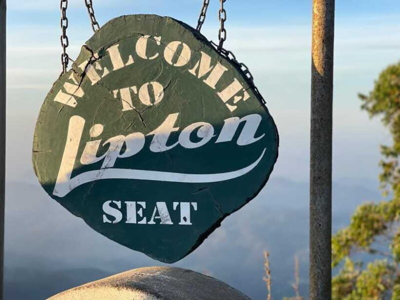 From Ella: Lipton Seat & Dambatenne Tea Factory Day Tour - A Full-Day Tea Adventure from Ella: Lipton Seat & Dambatenne Tea Factory