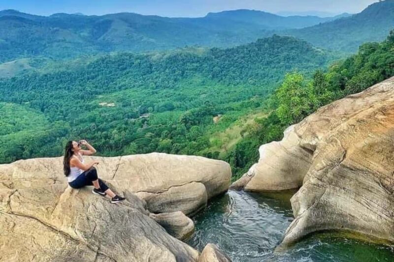 From Ella: Upper Diyaluma Infinity Pools Bath & Ravana Falls - The Journey Begins: Picking Up from Ella or Bandarawela