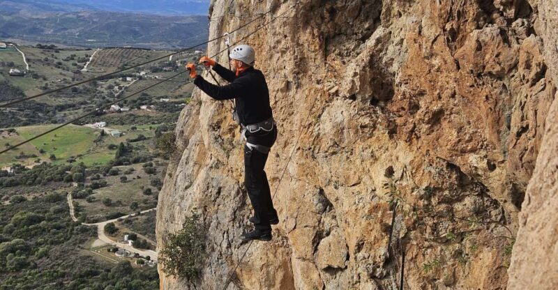 From Estepona: Vía Ferrata de Casares guided climbing tour - What Is the Vía Ferrata de Casares?