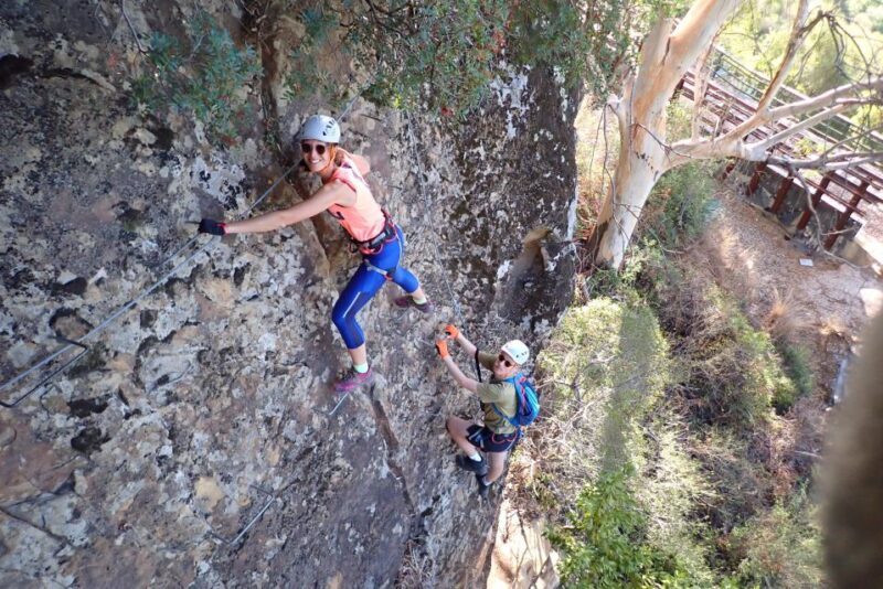 From Estepona: Vía ferrata El Caimán guided climbing tour - What is Vía ferrata El Caimán?