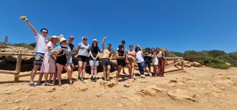 From Faro: 7 Valleys Hiking, Benagil Cave, & Snorkeling Tour - Key Points