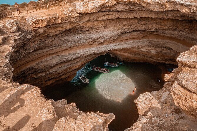 From Faro: Benagil, Algar Seco, and Marine Adventure Tour - A Well-Balanced Itinerary for Shoreline Exploration