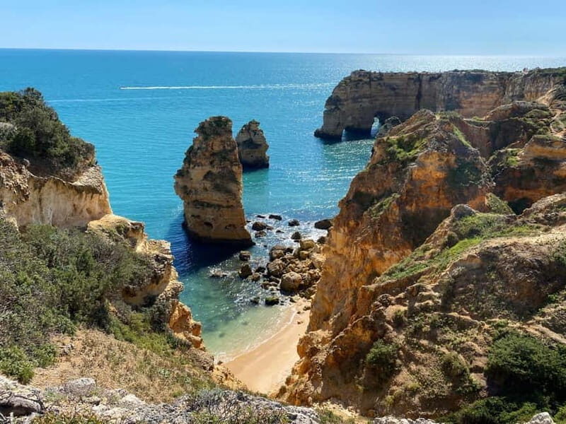 From Faro: Benagil Cave and Seven Hanging Valleys Trail Tour - Key Points