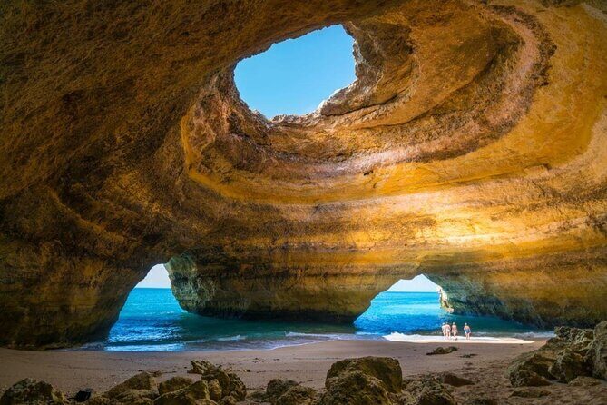 From Faro: Benagil Cave, Marinha & Carvoeiro [Full-Day Tour] - Key Points