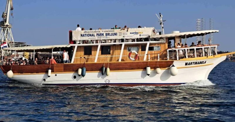 From Fazana: Dolphin watching sightseeing cruise at sunset - Key Points