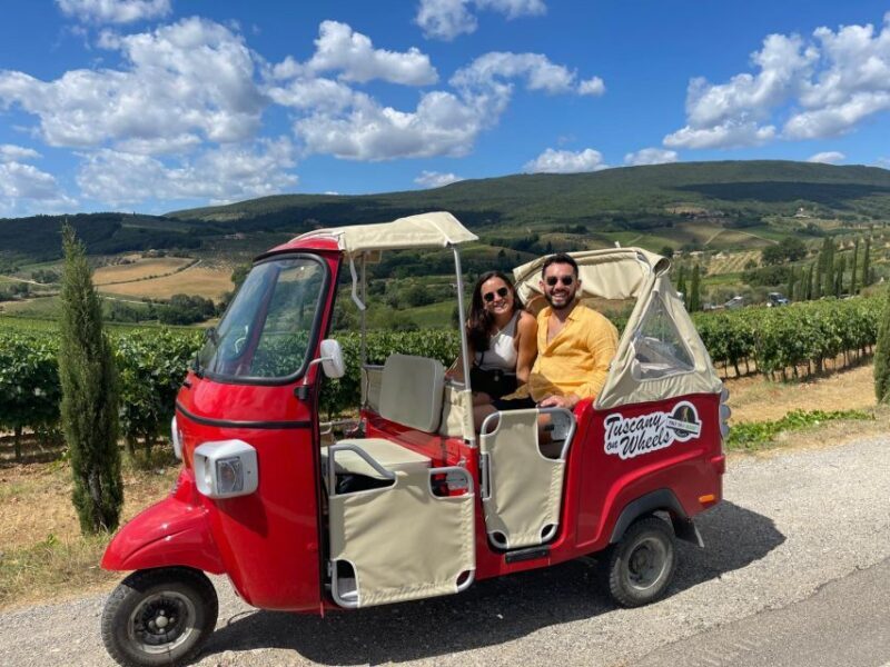 From Florence: Exclusive Tour of Tuscany by vintage Tuk Tuk - From Florence: Exclusive Tour of Tuscany by Vintage Tuk-Tuk