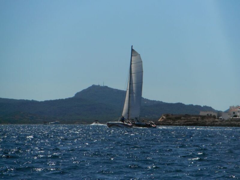 From Fornells: Half-Day Menorca Catamaran Trip w/ Snorkeling - The Experience on the Water