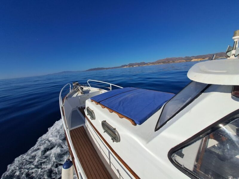 From Garrucha: Mojácar, Vera Boat Cruise Guide Tour - Key Points
