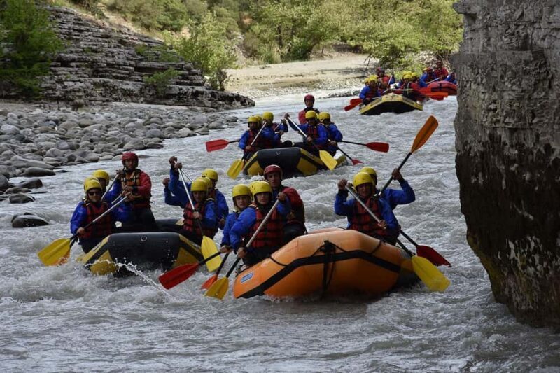 From Golem or Durrës: Osumi Canyons Rafting Adventure - Key Points