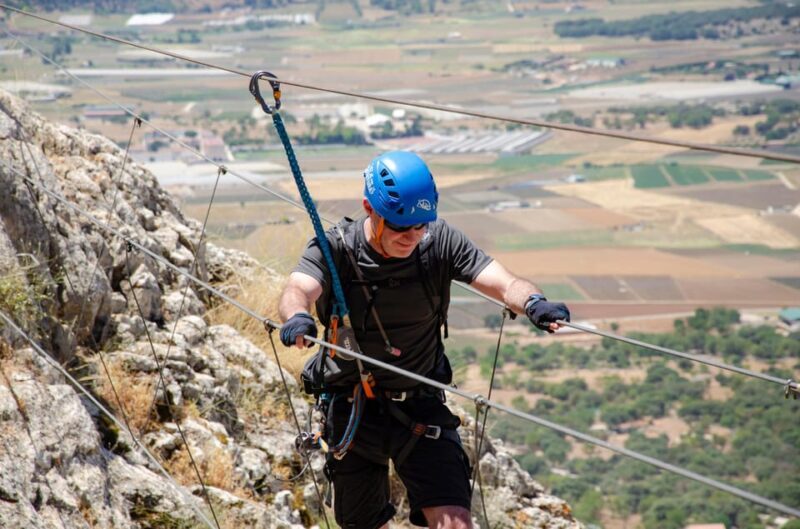 From Granada: Climb Zafarraya's 'Via Ferrata John Hogbin' - Descending and Returning to Granada