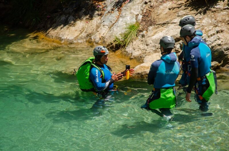From Granada: Rio Verde Canyoning Tour with Lunch - Key Points