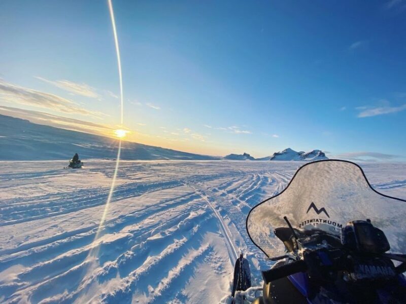 From Gullfoss: Langjökull Ice Cave and Snowmobile Tour - Inside the Ice Cave: A Glacial Wonderland