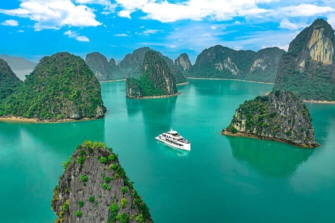 From Ha Long City: Premium 5-Star Cruise Explore Ha Long Bay - Key Points