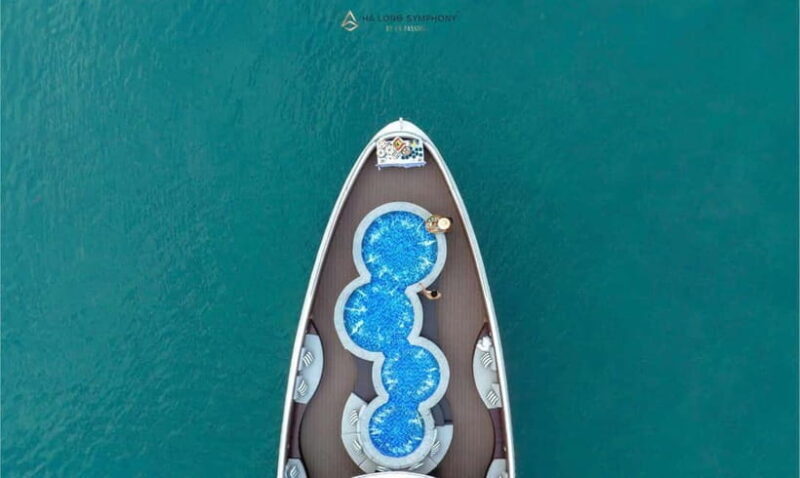 From Ha Long: Luxury Symphony Day Cruise with 2 Jacuzzi Pool - Key Points