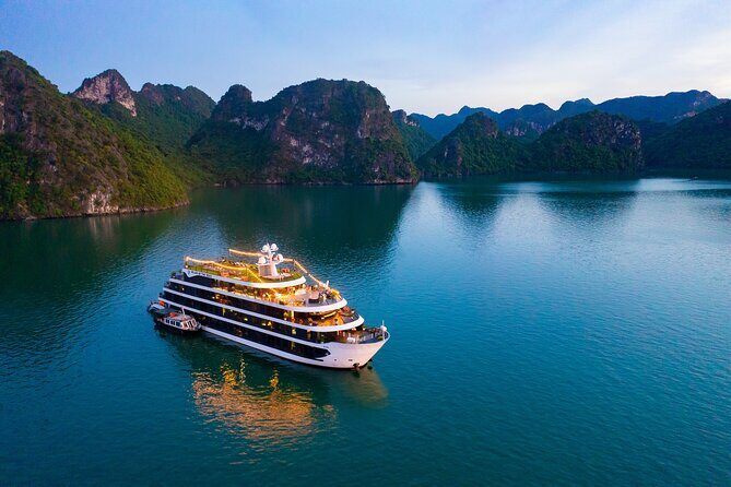 From Hanoi : 2D1N Ha Long & Lan Ha Bay Luxury Cruise with Balcony - Key Points