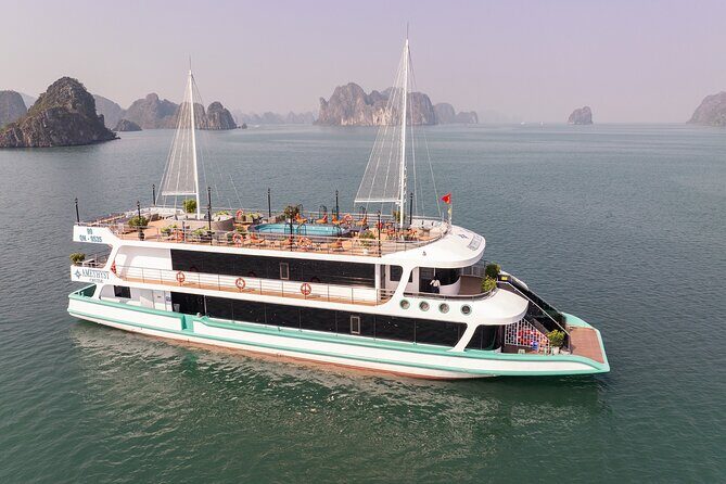 From Hanoi: 5-Star Amethyst Cruise Luxury Day Trip in Halong Bay - Key Points