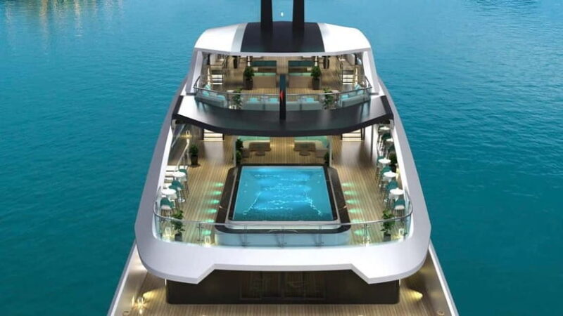 From Hanoi: 5Star Ha Long Luxury Day Cruise Jacuzzi - An Elegant Approach to Halong Bay