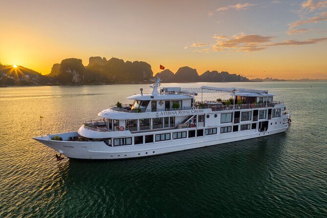 From Hanoi : Athena Cruise Halong Bay 2 Days 1 Night Luxury Tour - Key Points