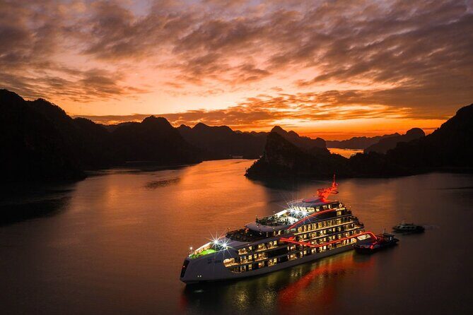 From Hanoi: Diana Luxury 2-Day 1-Night Cruise Explore Lan Ha Bay - An Inside Look at the Journey