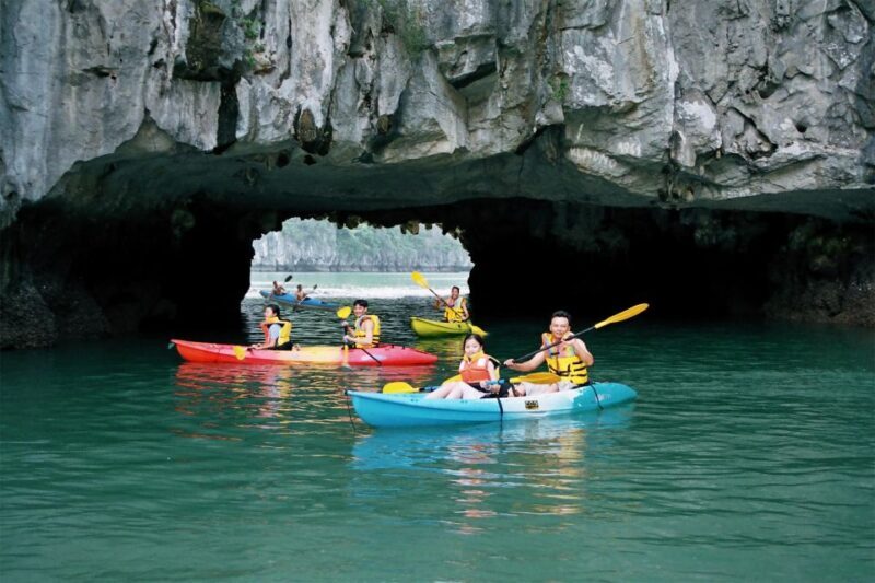 From Hanoi: Halong Bay 1 Day Trip Visit Cave, Island, Kayak - FAQ