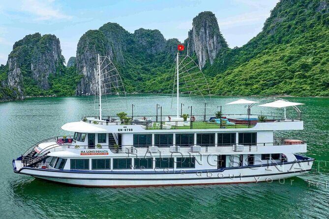 FROM HANOI: Halong Bay Day Tour 6 Hour Cruises, Limousine Bus - The Main Event: Ti Top Island