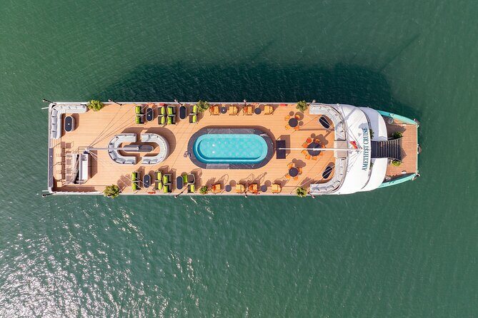 From Hanoi: Halong Bay Luxury Amethyst Day Cruise with buffet - Key Points