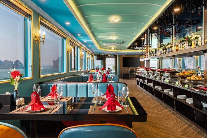 From Hanoi: Halong Bay Luxury Amethyst Day Cruise with buffet - FAQ