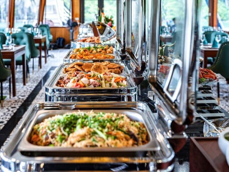 From Hanoi- Halong Bay on Luxury Day Cruise buffet lunch - The Sum Up