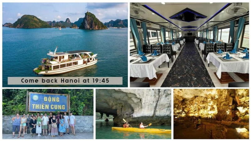 From Hanoi: Halong Cruise With Lunch & Come Back Hanoi Early - Key Points
