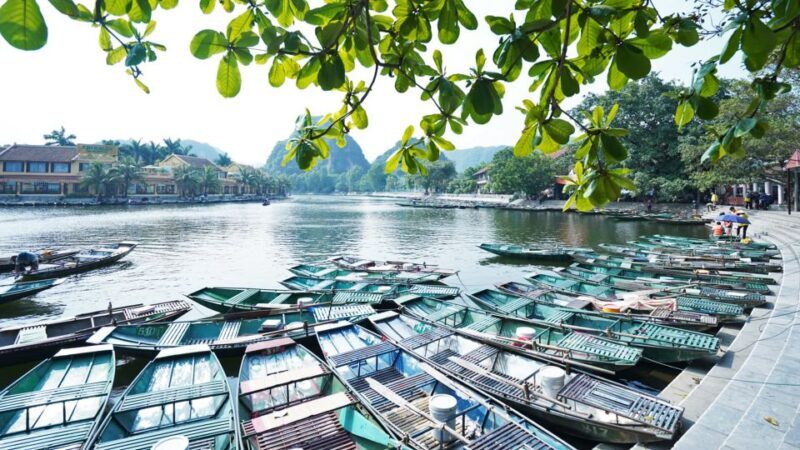 From Hanoi: Hoa Lu & Tam Coc with Buffet lunch & Cycling - Cycling Through Countryside Villages