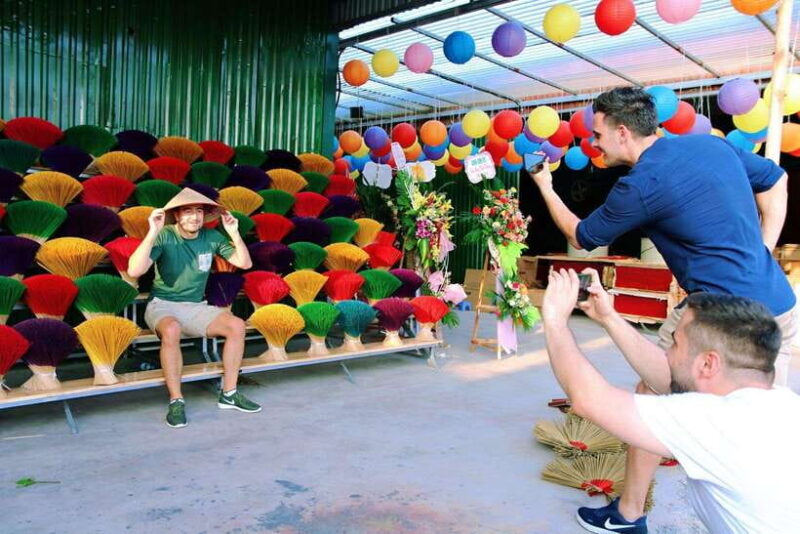 From Hanoi: Incense Village, Hat-Making & Lacquer Art Tour - Exploring the Hat-Making Tradition in Chuong Village