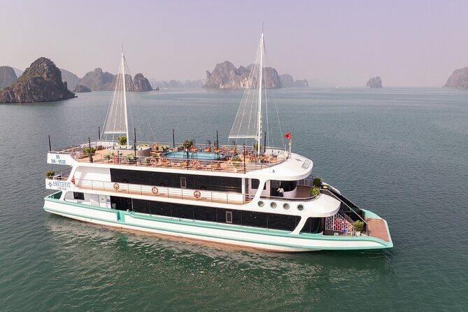 From Hanoi: Luxury 5-Star Halong Amethyst Day Cruise with Buffet - Starting the Adventure: Pickup and Transfer