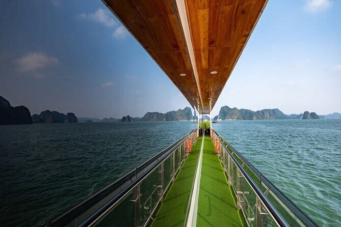 From Hanoi: Luxury 5-Star Halong Bay Day Cruise with Buffet Lunch - Titov Island: Panoramic Views