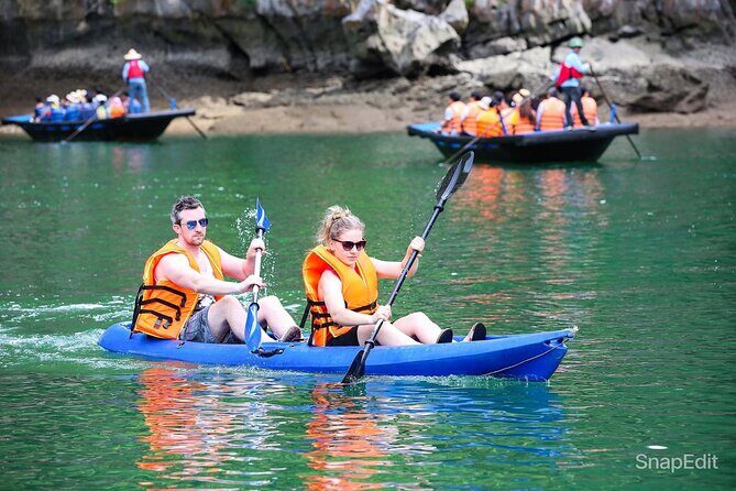 From Hanoi: Luxury Cruise Discover Halong Bay & Buffet Lunch - The Sum Up