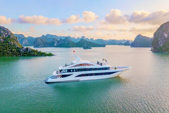 From Hanoi: Luxury Leona 5-Star Day Cruise to Majestic Halong Bay - Key Points