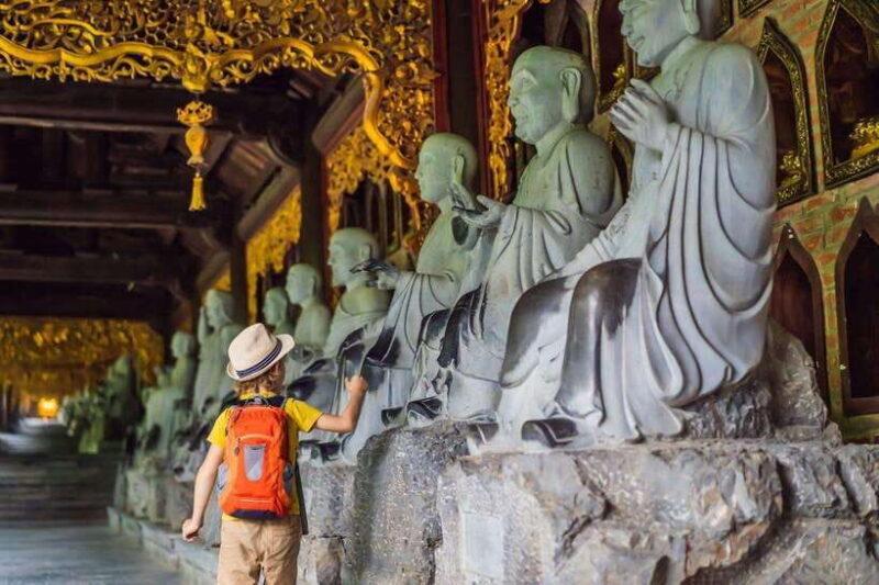 From Hanoi: Ninh Binh- Bai Dinh pagoda- Trang An- Mua caves - Lunch with Local Flavors
