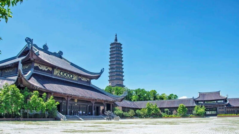 From Hanoi: Ninh Binh- Bai Dinh pagoda- Trang An- Mua caves - The Majestic Trang An Boat Tour
