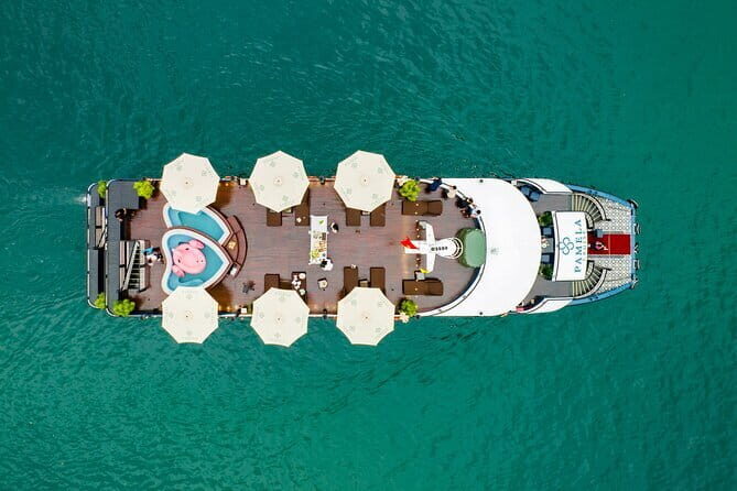 From Hanoi: Pamela Luxury 5-Star Day Cruise Explore Halong Bay - FAQ