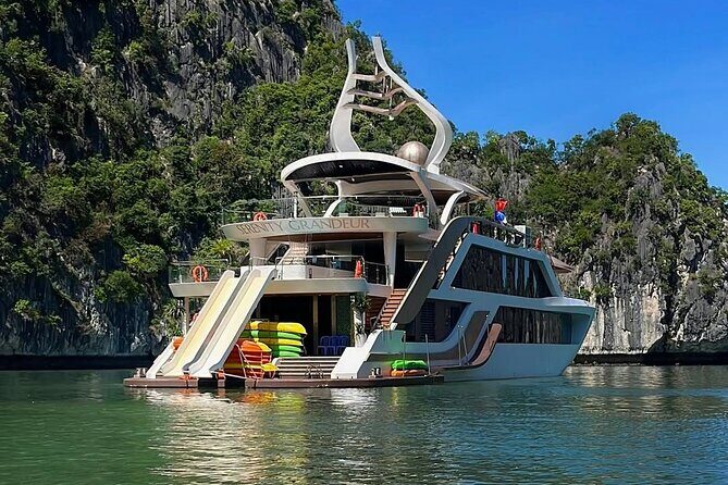From Hanoi: Serenity Grandeur Luxury Day Cruise to Lan Ha Bay - Key Points