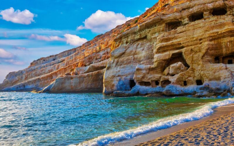 From Heraklion: A Relaxing Day Tour to Matala Hippie Beach - Key Points