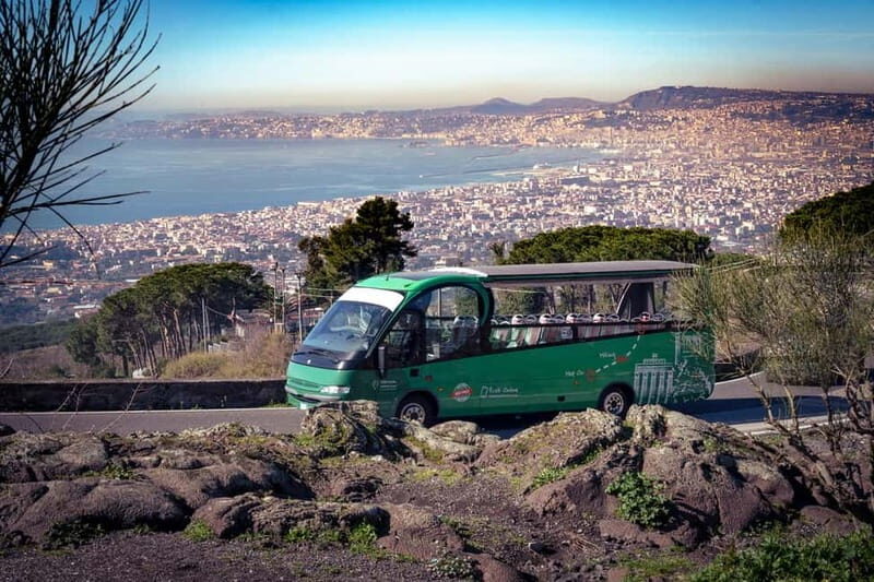 From Herculaneum : Panoramic Open tour Destination Vesuvio - The Views and the Experience