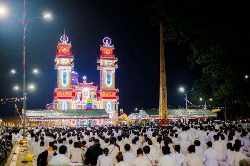 From Ho Chi Minh: Black Virgin Mount And Cao Dai Holy Mass - Practical Details