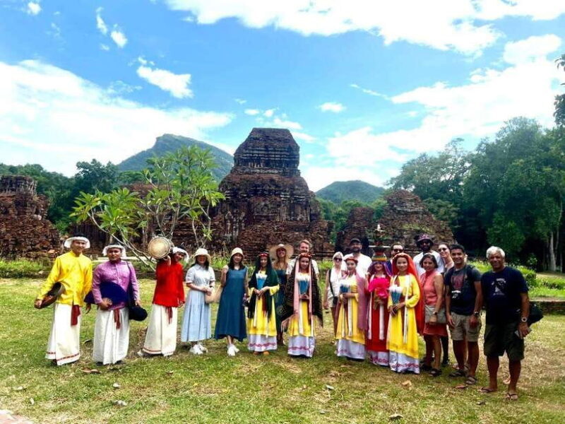 From Hoi An : Cam Thanh Cooking Class & My Son Heritage Tour - An Introduction to the Tour Experience